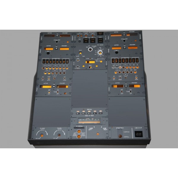 Boeing 737 pedestal panels set + Fire Panel - PROSIMPARTS