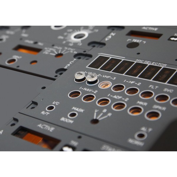 Boeing 737 pedestal panels set + Fire Panel - PROSIMPARTS